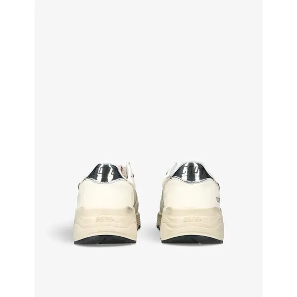 GOLDEN GOOSE Running Sole Suede And Mesh Low-top Trainers