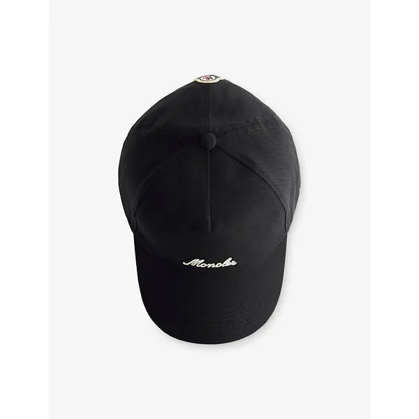 Moncler Signature Logo Cotton Baseball Cap