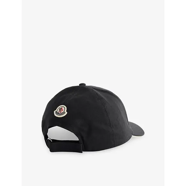 Moncler Signature Logo Cotton Baseball Cap
