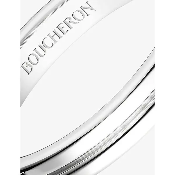 Boucheron Godron Platinum Ring