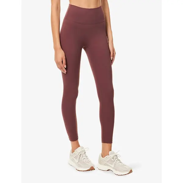 ADANOLA Ultimate Regular-fit Gym Leggings - Burgundy