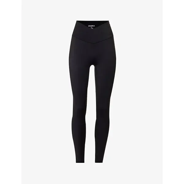 ADANOLA Ultimate Wrap-over Workout Leggings - Black