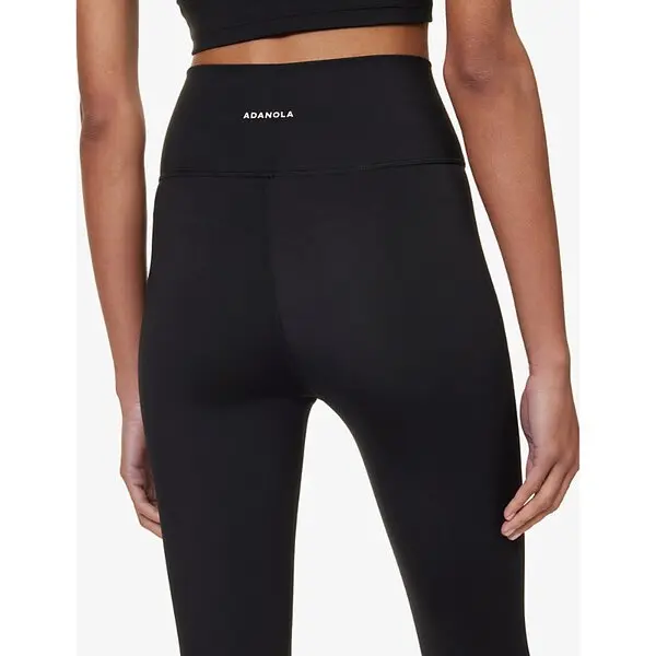 ADANOLA Ultimate Wrap-over Workout Leggings - Black