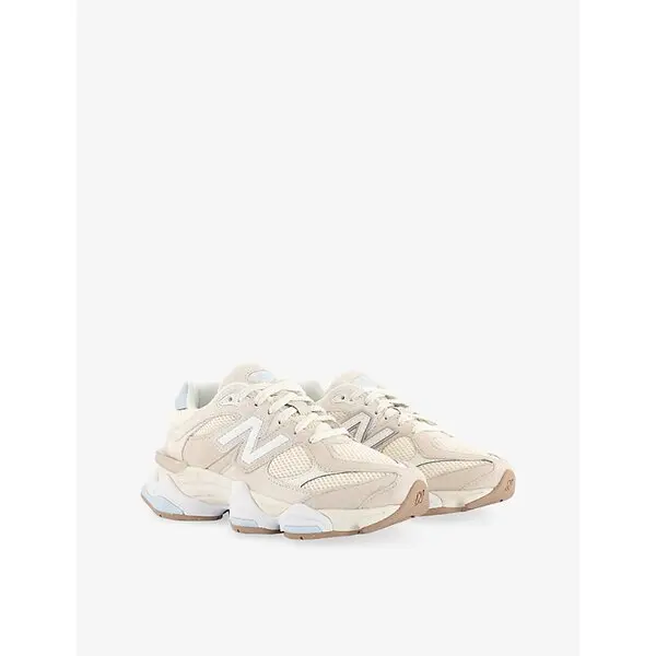 NEW BALANCE 9060 Suede And Mesh Trainers - Bisque