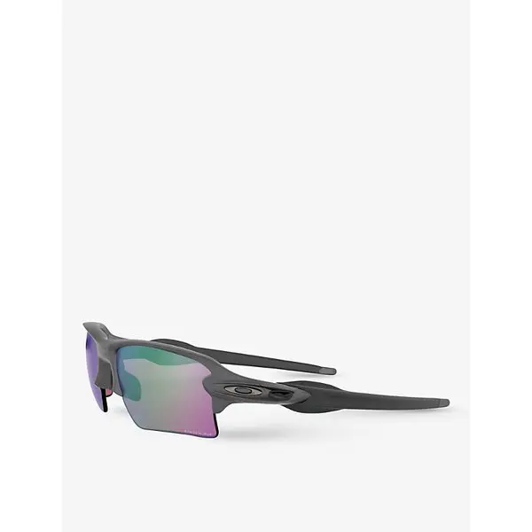 Oakley Rectangular-framed Sunglasses - Silver