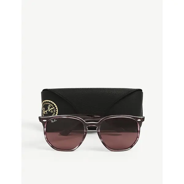 Ray-ban Hexagonal-frame Nylon Sunglasses