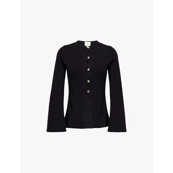 REFORMATION Verne Ribbed Knitted Top