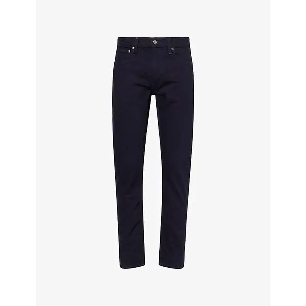 Nudie Jeans Lean Dean Straight-leg Stretch-denim Jeans