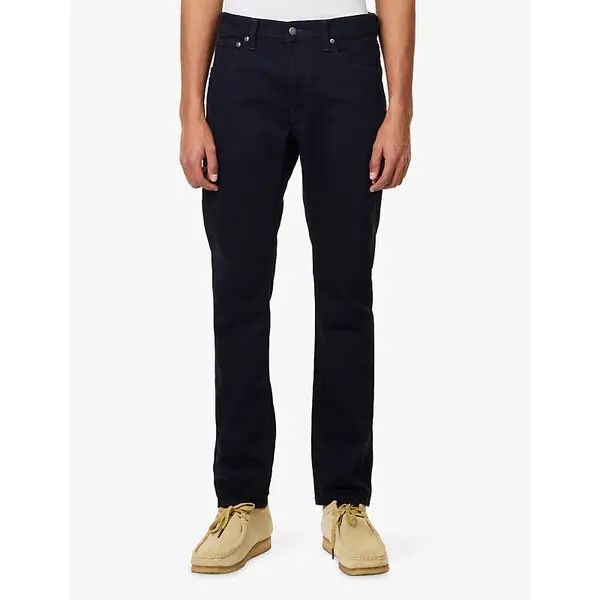 Nudie Jeans Lean Dean Straight-leg Stretch-denim Jeans