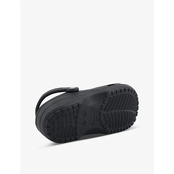 CROCS Classic Waterproof Rubber Clogs - Black
