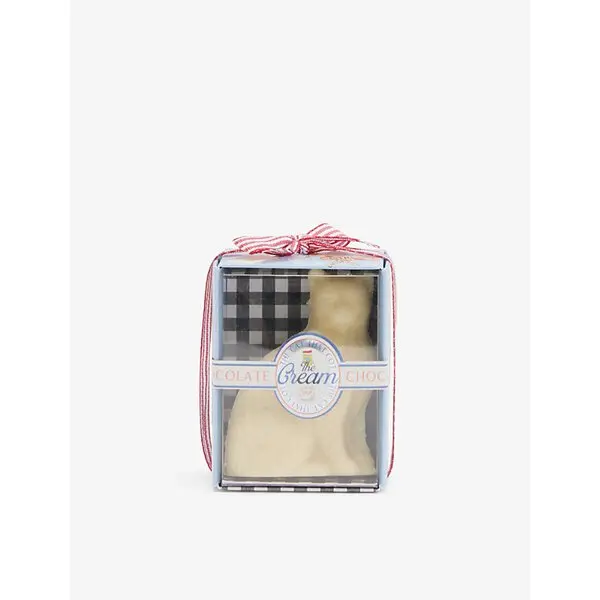 THE CHOCOLATE GIFT COMPANY The Cat Got The Cream Cat-shaped Milk And White Chocolate 70g - One-color