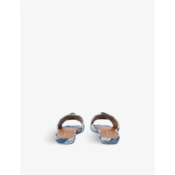 Kurt Geiger Kensington Eagle-head Sandals