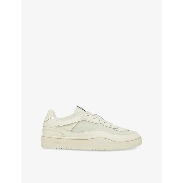 DIESEL® Leather And Fabric Low-top Trainers