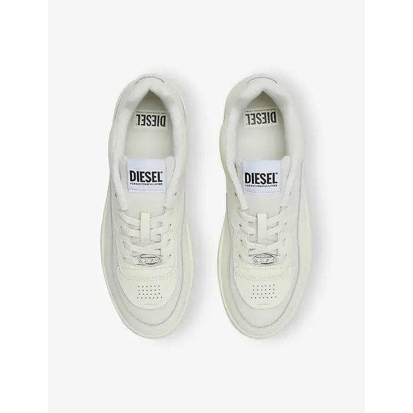 DIESEL® Leather And Fabric Low-top Trainers