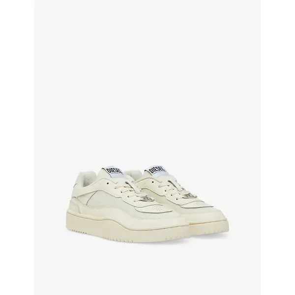 DIESEL® Leather And Fabric Low-top Trainers