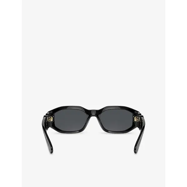 Versace Rectangular Sunglasses - Black