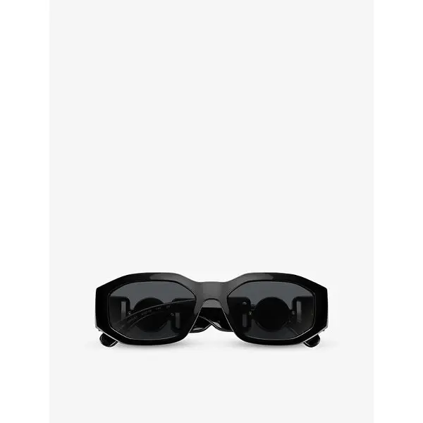 Versace Rectangular Sunglasses - Black