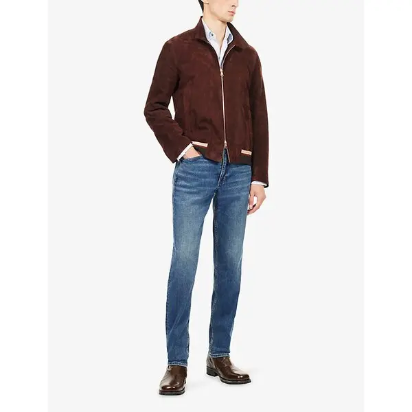 Rag & Bone Fit 2 Authentic Tapered-leg Stretch-denim Jeans