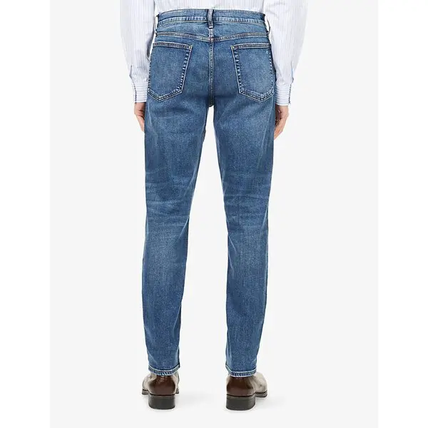 Rag & Bone Fit 2 Authentic Tapered-leg Stretch-denim Jeans