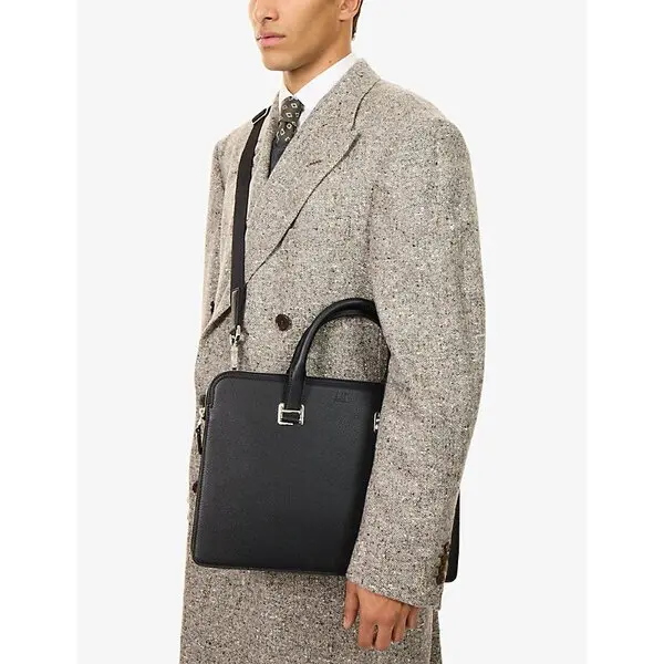 Dunhill Cadogan Single-gusset Leather Document Case