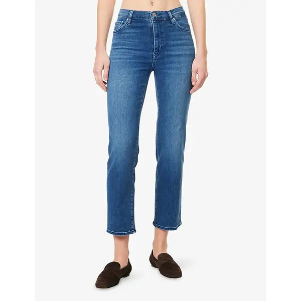 FRAME Le Sleek Straight-leg Stretch-denim Blend Jeans