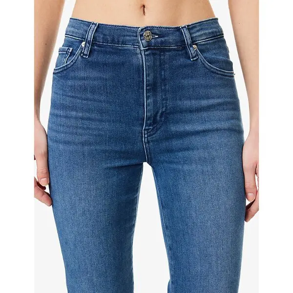 FRAME Le Sleek Straight-leg Stretch-denim Blend Jeans