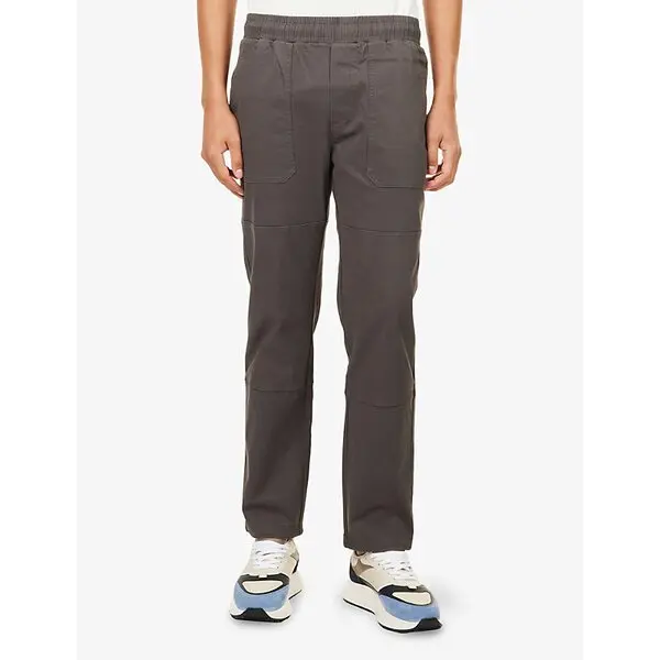 ARNE Straight-leg Cotton-blend Trousers