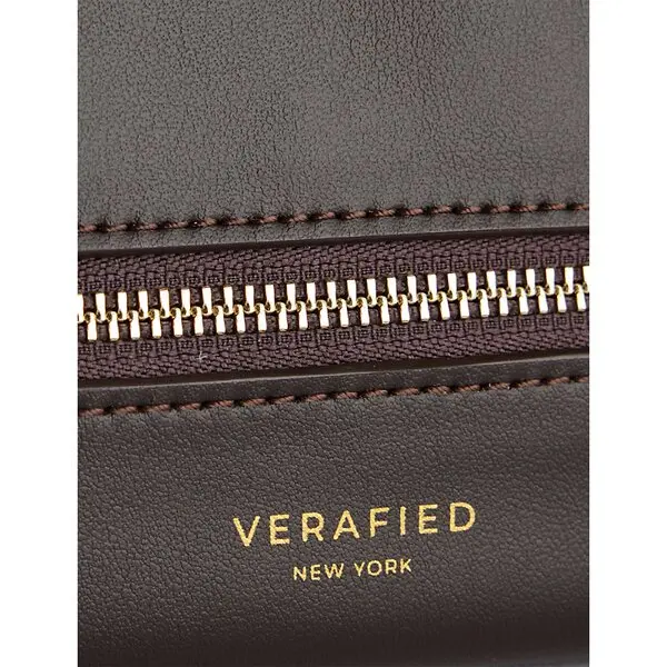 VERAFIED Leather Shoulder Bag