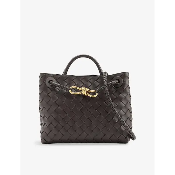 Bottega Veneta Andiamo Small Leather Tote Bag - Fondant
