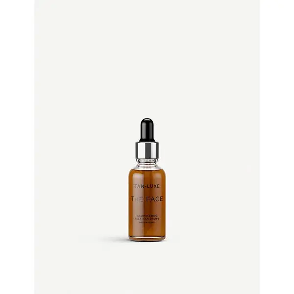 Tan-luxe The Face Illuminating Self-tan Drops 30ml - Medium/dark
