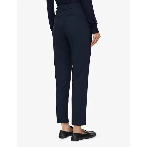 JOSEPH Slim-fit Stretch-wool Trousers