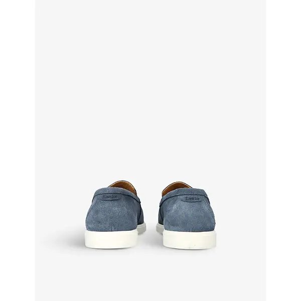 LOAKE Tuscany Slip-on Loafers - Blue/dark