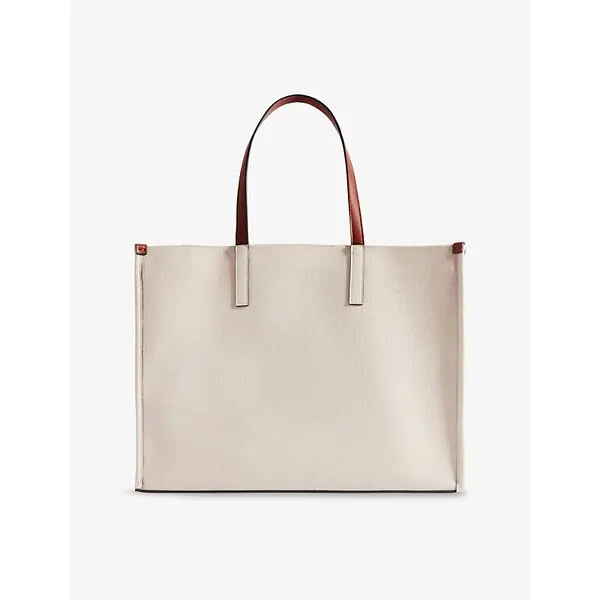 REISS Cotton-blend Tote Bag