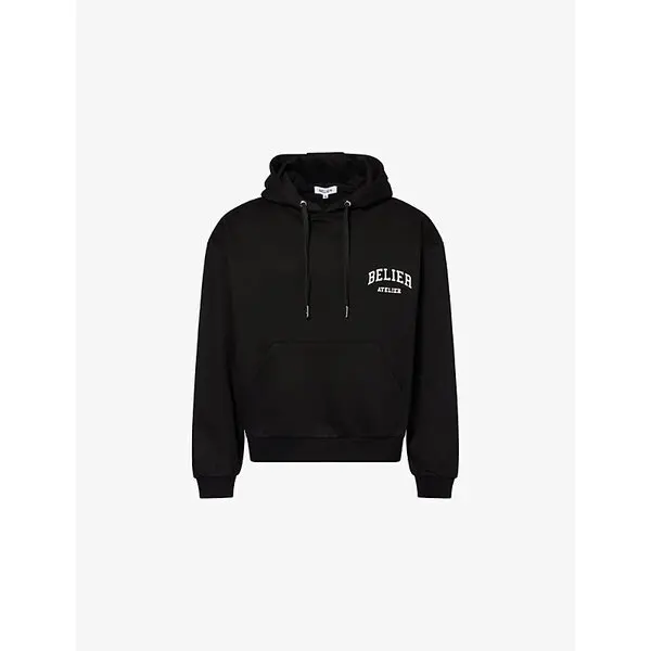 BELIER Logo-print Cotton Hoodie