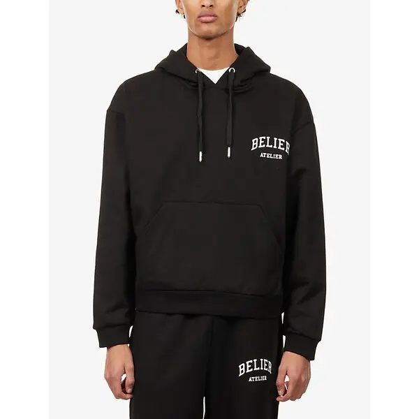 BELIER Logo-print Cotton Hoodie