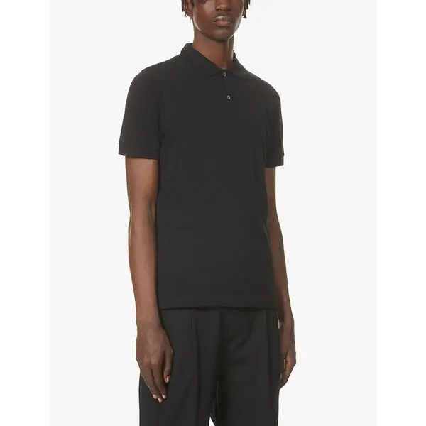 Sunspel Short-sleeved Cotton- Piqué Polo Shirt