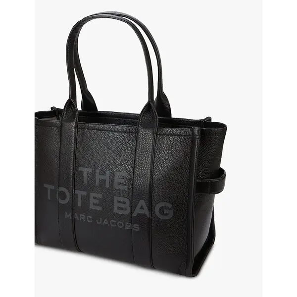 Marc Jacobs The Leather Large Tote - Black