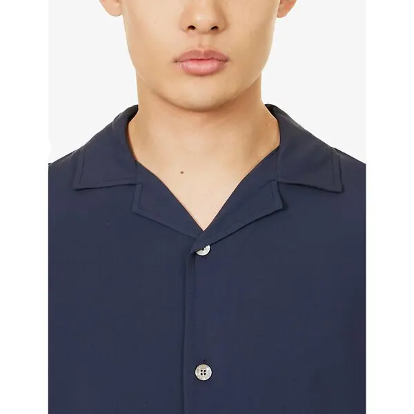 CHE Valbonne Relaxed-fit Woven Shirt - Navy