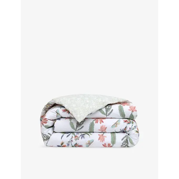 YVES DELORME Eze Cotton Duvet Cover - Multicoloured
