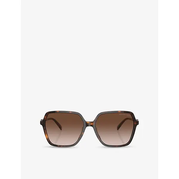 Michael Kors Square-frame Acetate Sunglasses - Brown