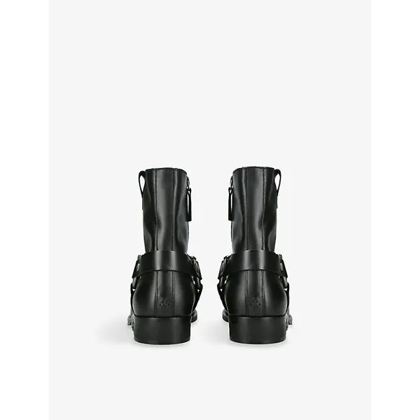 DUKE + DEXTER Harley Leather Biker Boots