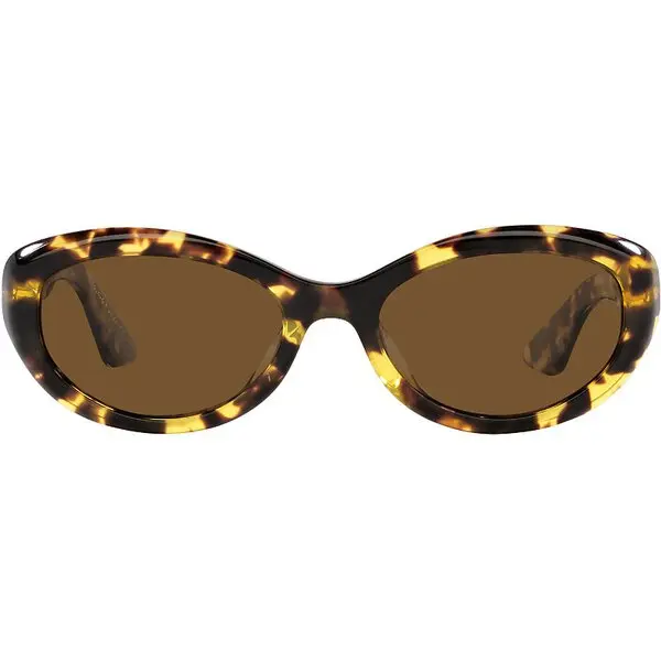 Oliver Spencer Round-frame Tortoiseshell-print Sunglasses - Brown