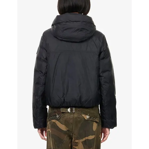Canada Goose Elba Nylon-down Jacket With Drawstring Hood