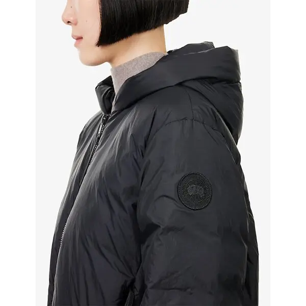 Canada Goose Elba Nylon-down Jacket With Drawstring Hood