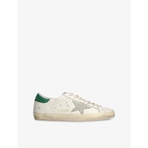 GOLDEN GOOSE Superstar Leather Low-top Trainers - White/comb