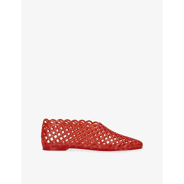 Steve Madden Grove 2 Woven Ballet Flats - Red