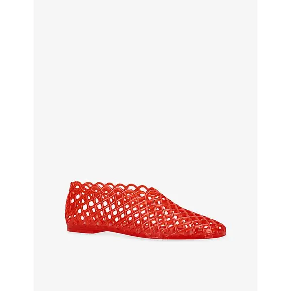 Steve Madden Grove 2 Woven Ballet Flats - Red