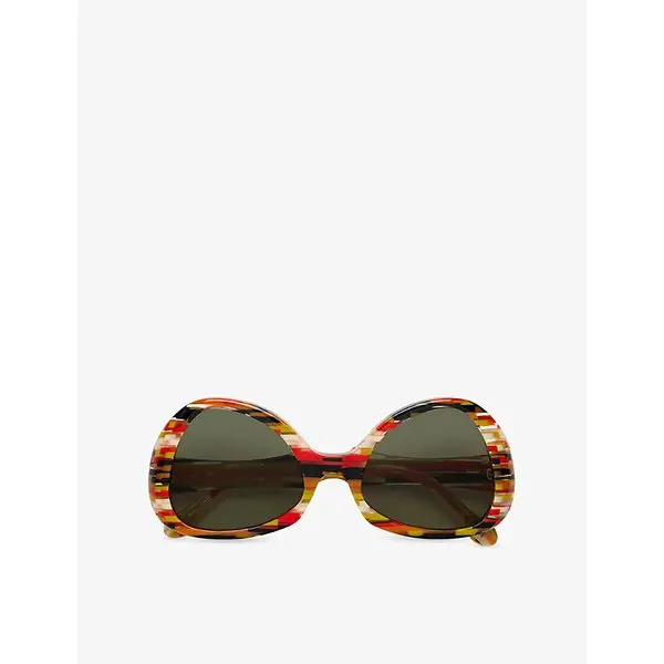 RETROSUPERFUTURE X Marni Anu Ohia Oversized Sunglasses - Stripes