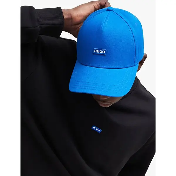 Hugo Logo-badge Cotton Baseball Cap