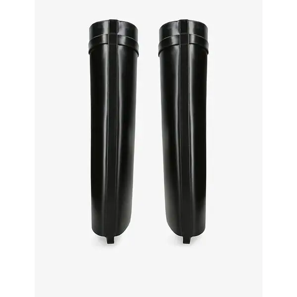 Givenchy Shark 95 Knee-high Leather Boots - Black